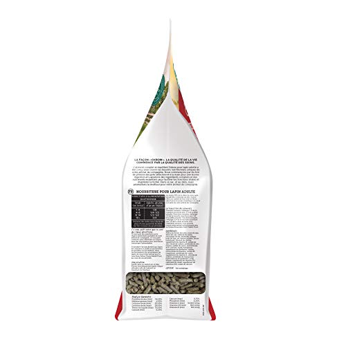 Oxbow Bunny Basics Adult Rabbit Food (Timothy Based), 5-Pound Bag ...